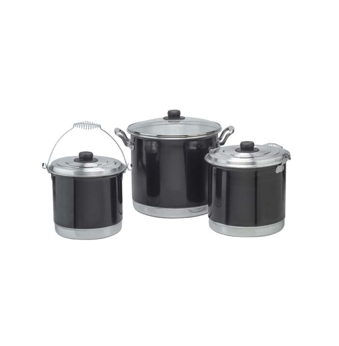 SET OF STEAMERS GLASS LID – Alpro